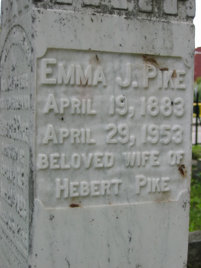 Pikes in the Anglican Cemetery, Forest Road, St. John's