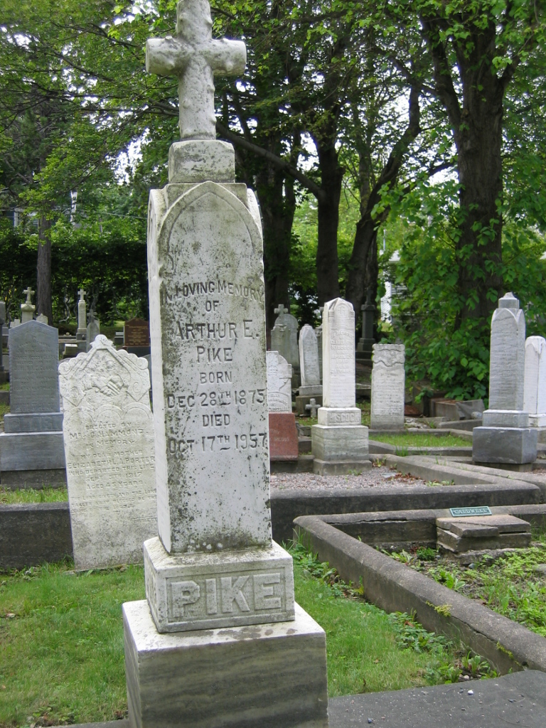 Pikes in the Anglican Cemetery, Forest Road, St. John's